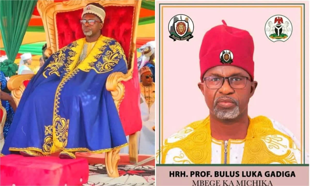 Gov Fintiri installs Michika king, 7th of new chiefdoms in 2 weeks