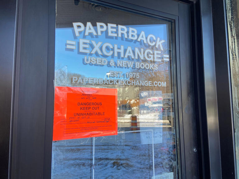 Owners of Paperback Exchange devastated after water main break last ...