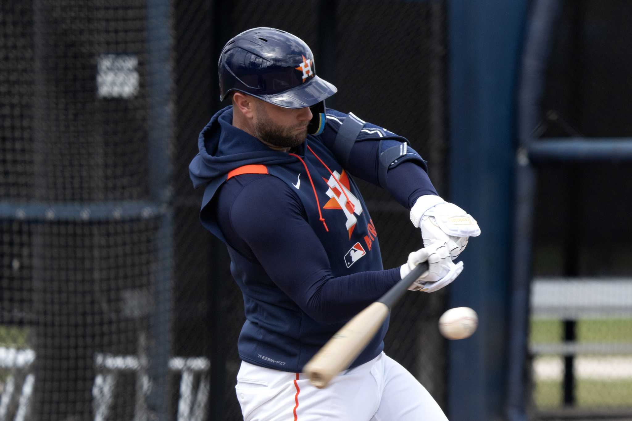 Houston Astros 'optimistic' first baseman Christian Walker will be ...