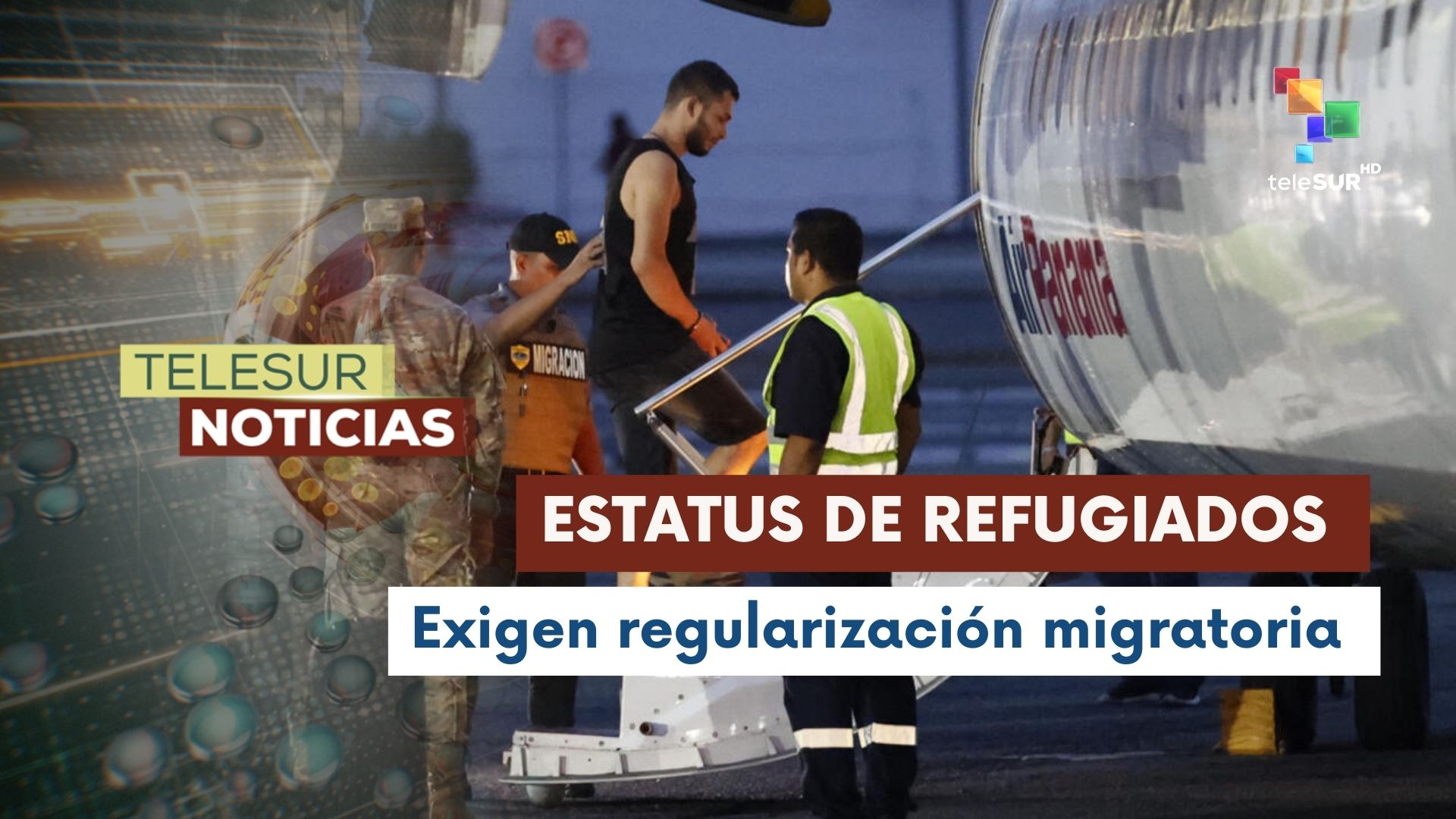 Panamá recibo 300 migrantes expulsados de Estados Unidos