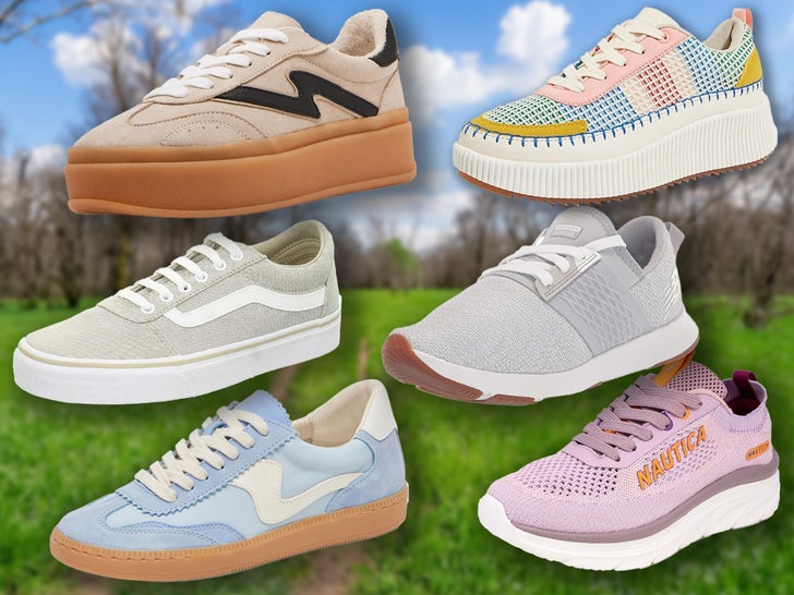 Stylish Spring Sneakers & Running Shoes to Buy Now on Amazon