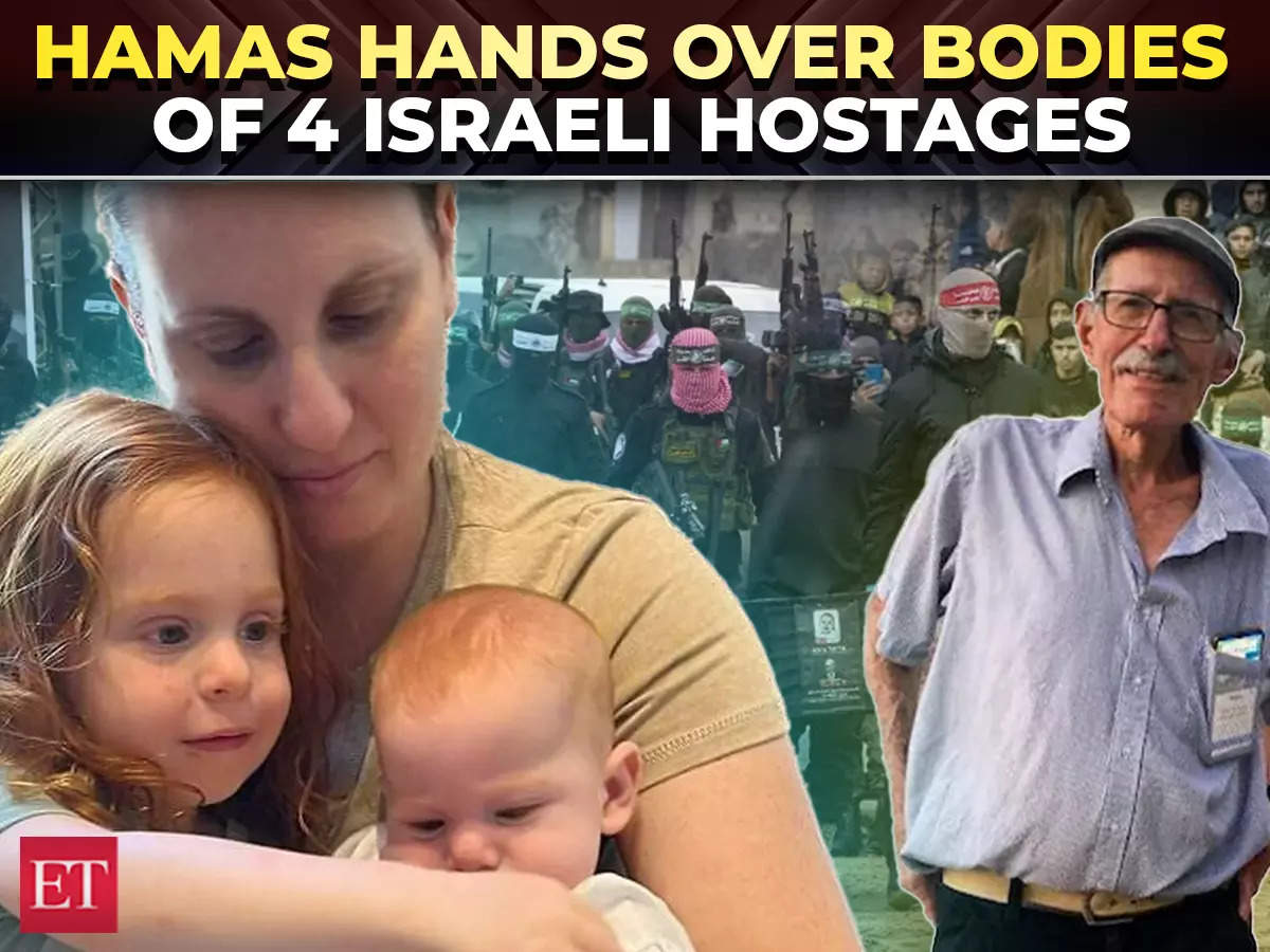 Hamas hands over bodies of Bibas family and Oded Lifschitz as part of ...