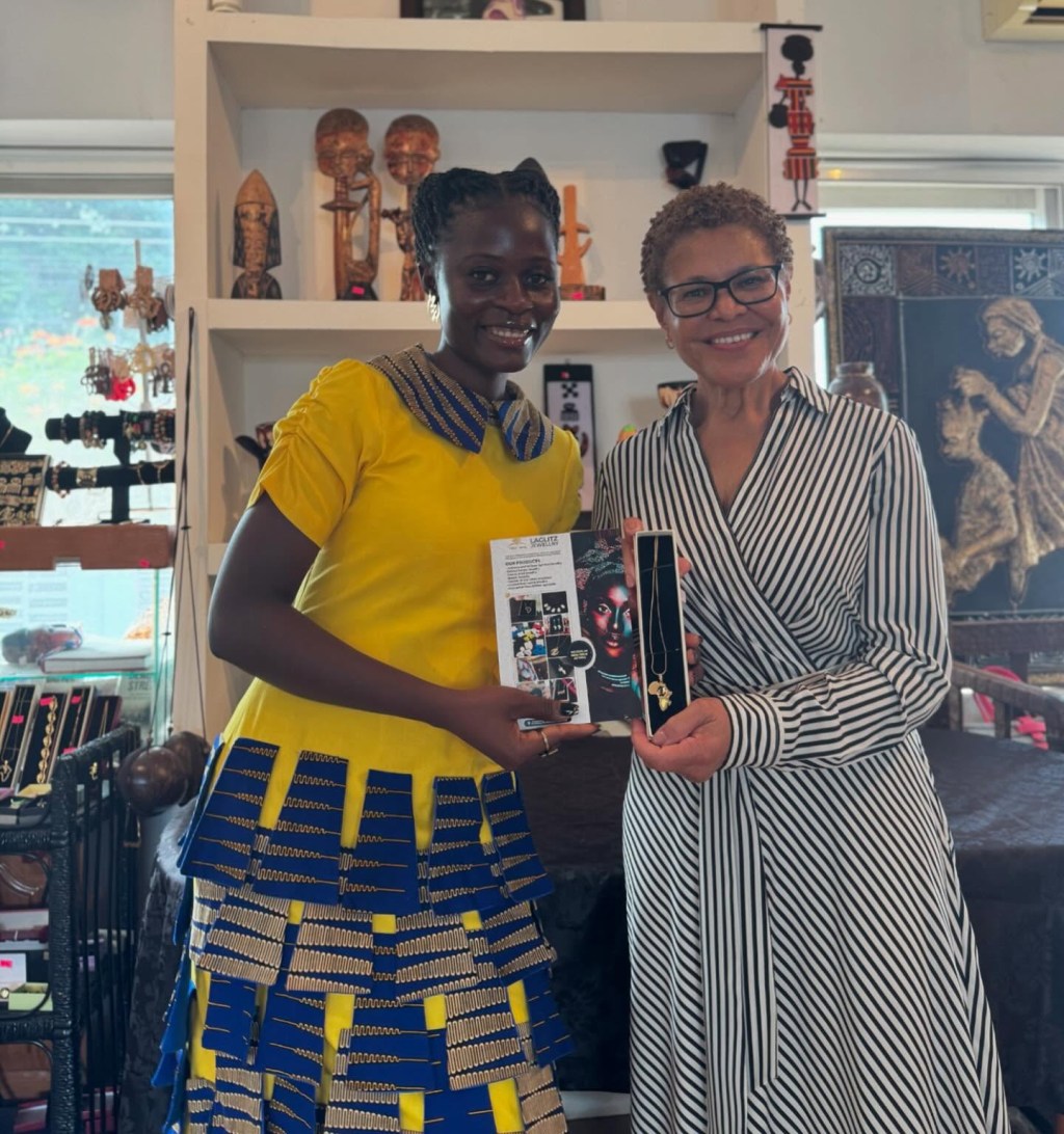LA Mayor Karen Bass gives mind-boggling excuse for being in Ghana as ...