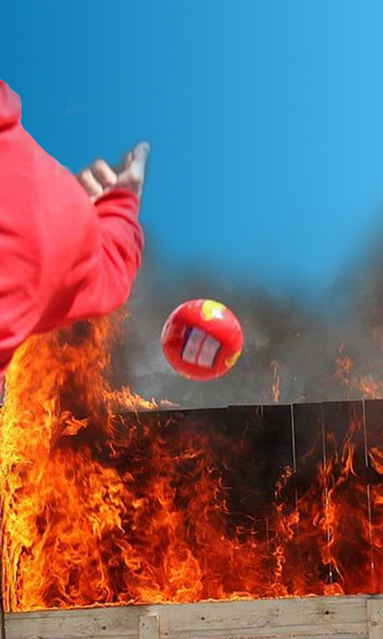 What's The Use of a Fire Extinguisher Ball?