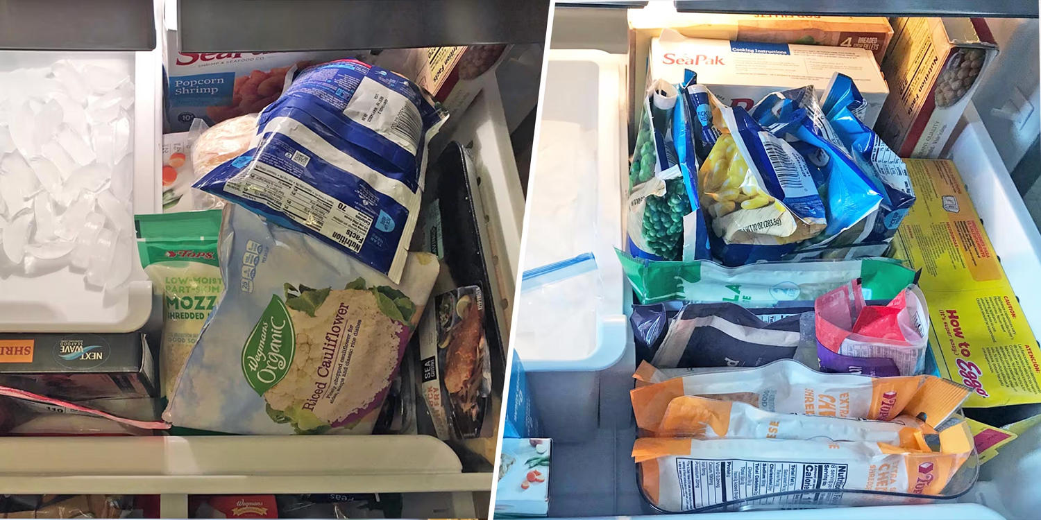 Here's how I transformed my cluttered fridge in 15 minutes using this ...