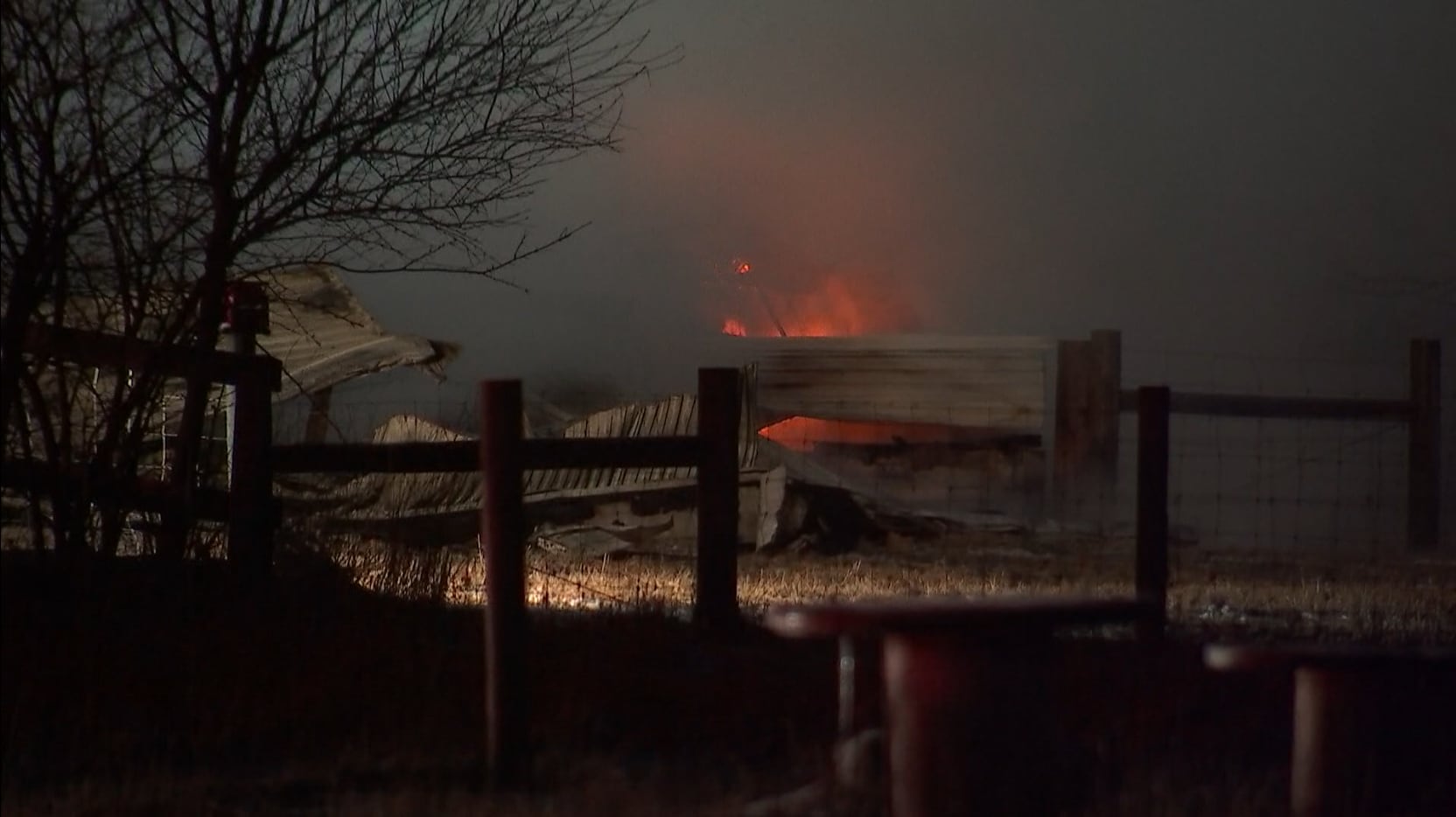 Dozens of goats dead after Ohio barn fire