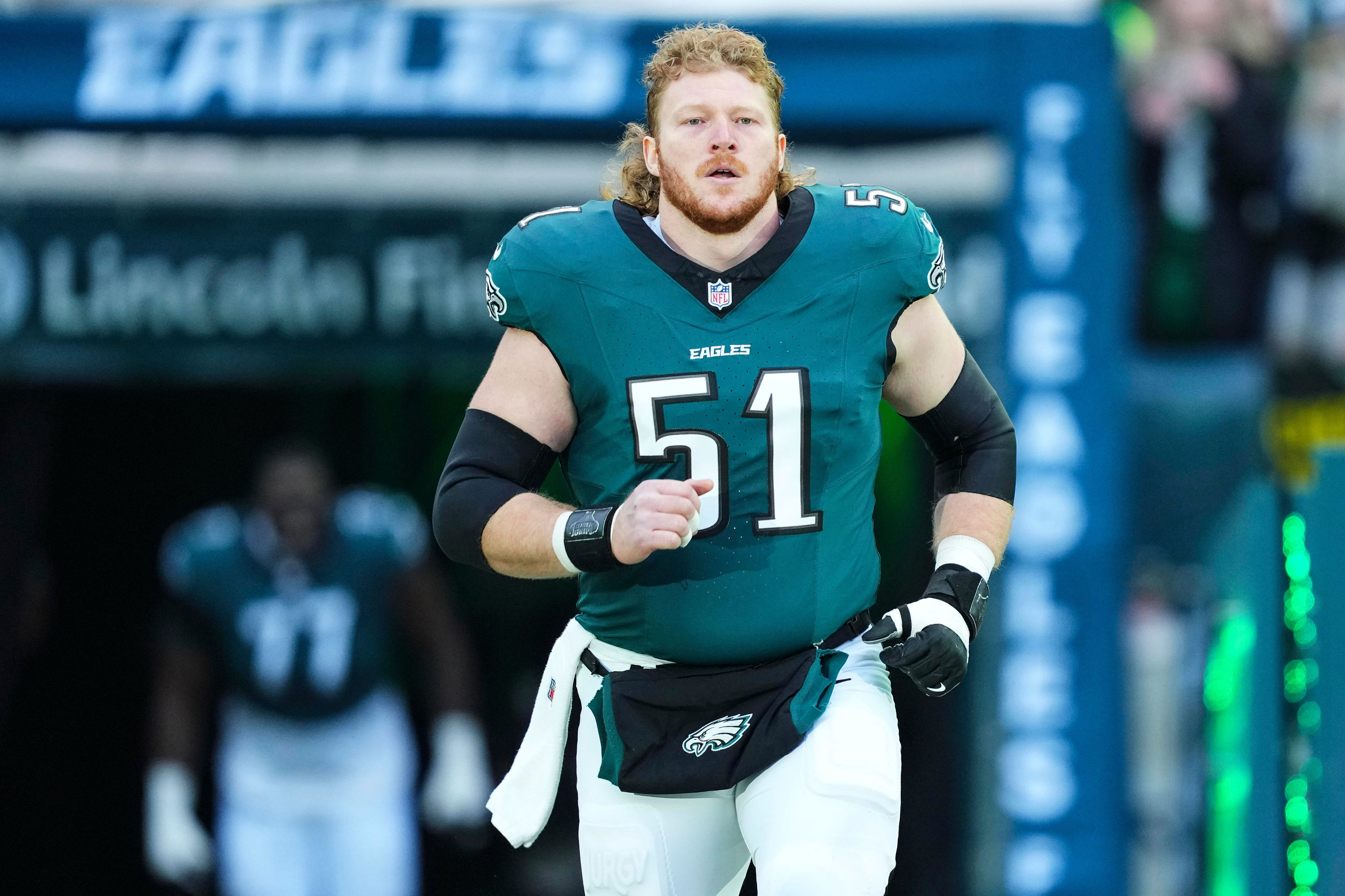 Eagles Pro Bowler Cam Jurgens undergoes back surgery, expected back by ...