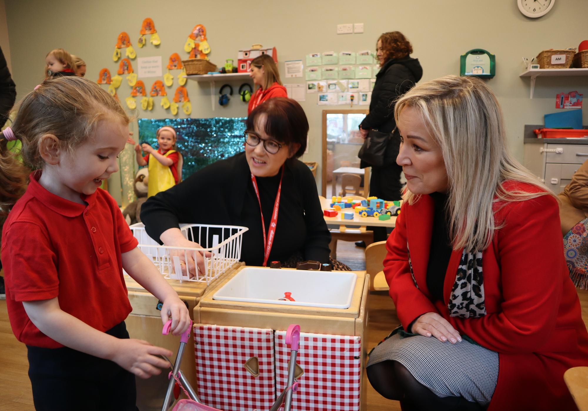 'Proud' Action for Children in Derry visited by First and Deputy First ...