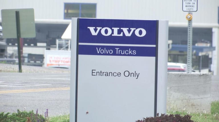 Volvo Trucks announced layoffs at facility in New River Valley
