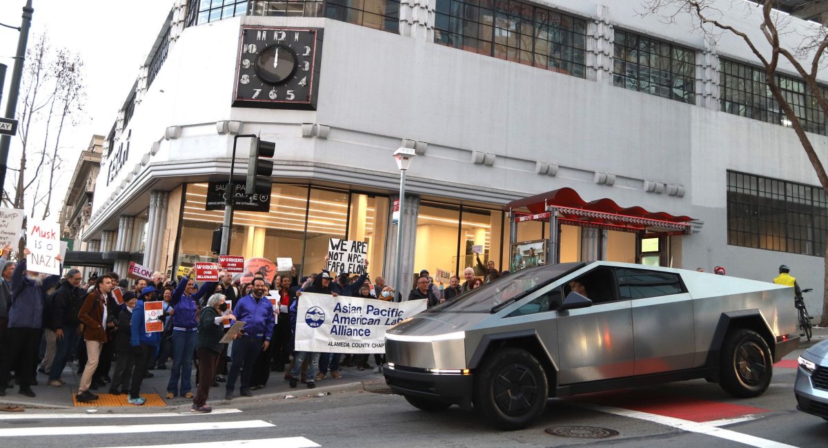 DOGE protests come to San Francisco, NYC