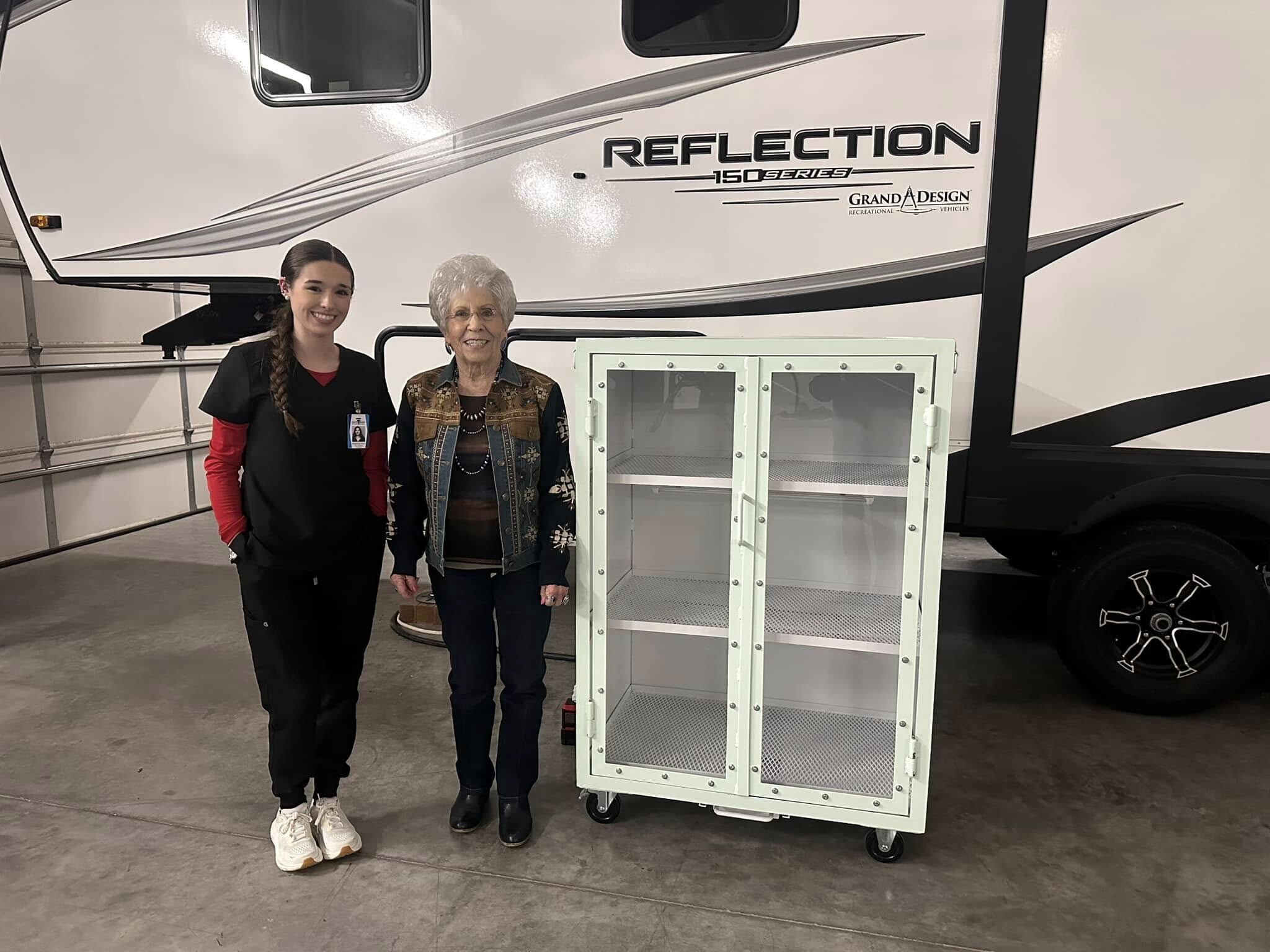 Adrian senior uses school project to help family member