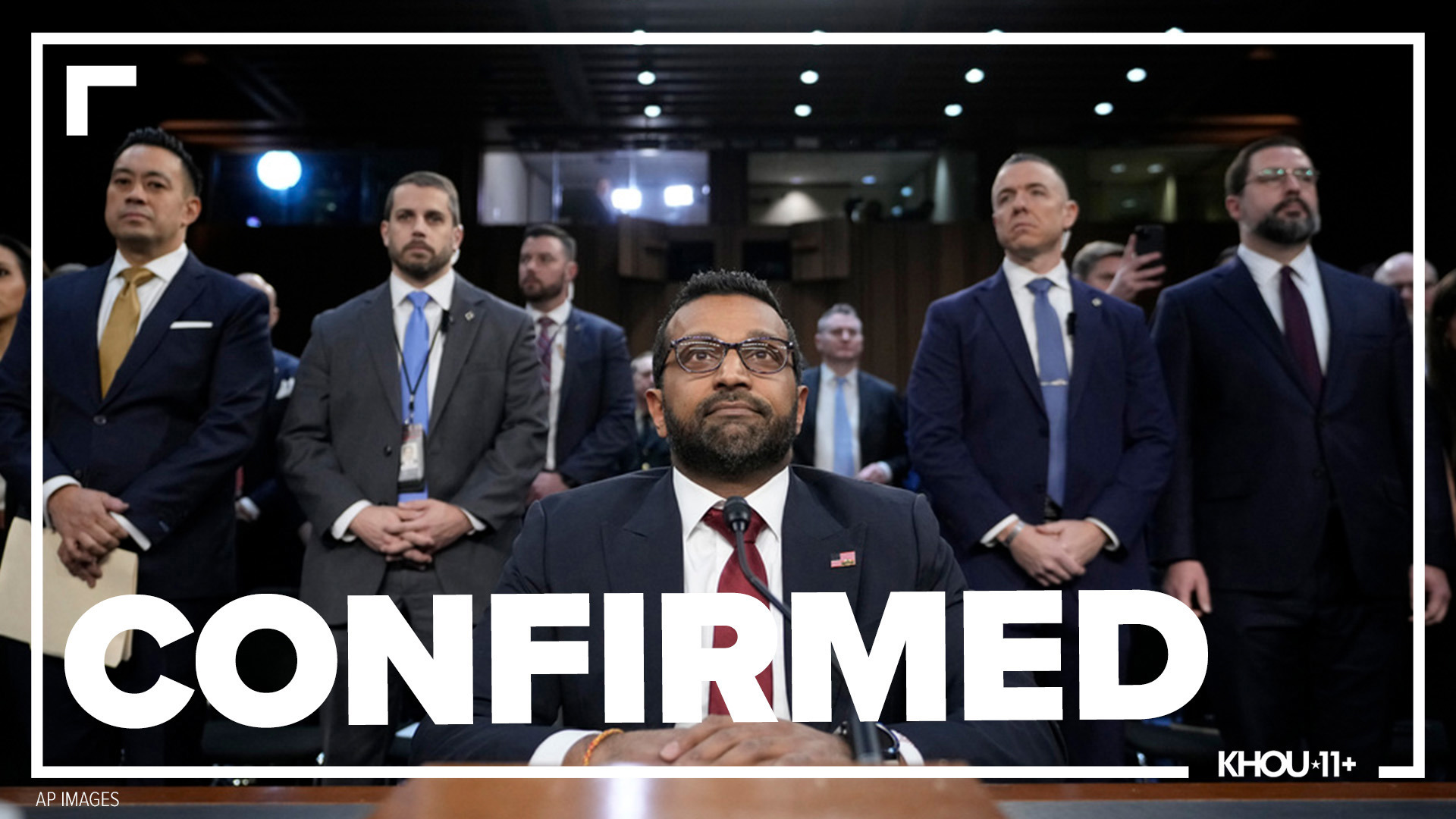 Breaking: Kash Patel confirmed as FBI director Breaking: Kash Patel confirmed as FBI director