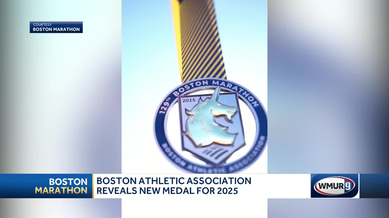 Boston Athletic Association reveals new Boston Marathon medal for 2025