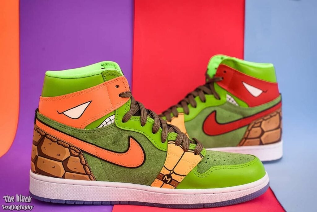 The Air Jordan 1 ‘Ninja Turtles’ Kicks Like a Hero in a Half Shell