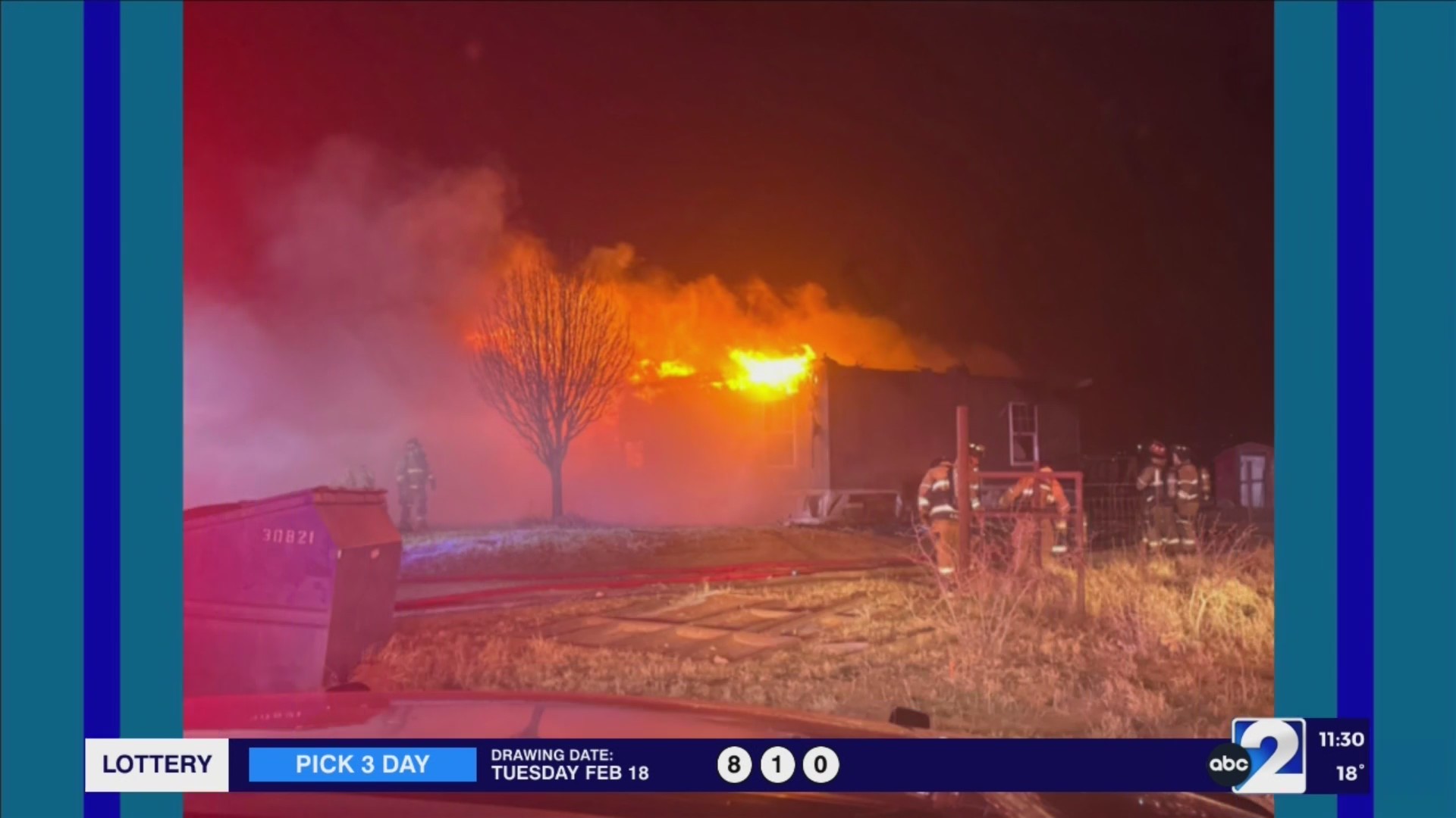 Infant in critical condition after Midland fire