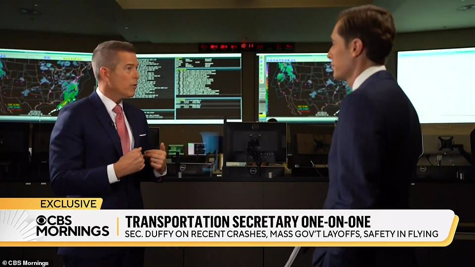 Transport secretary Sean Duffy sounds alarm on antiquated FAA system