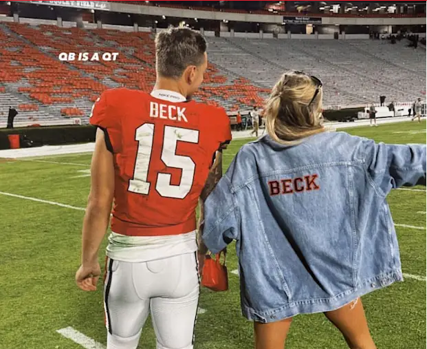 Miami QB Carson Beck and Girlfriend’s Lamborghini, Mercedes, and SUV ...