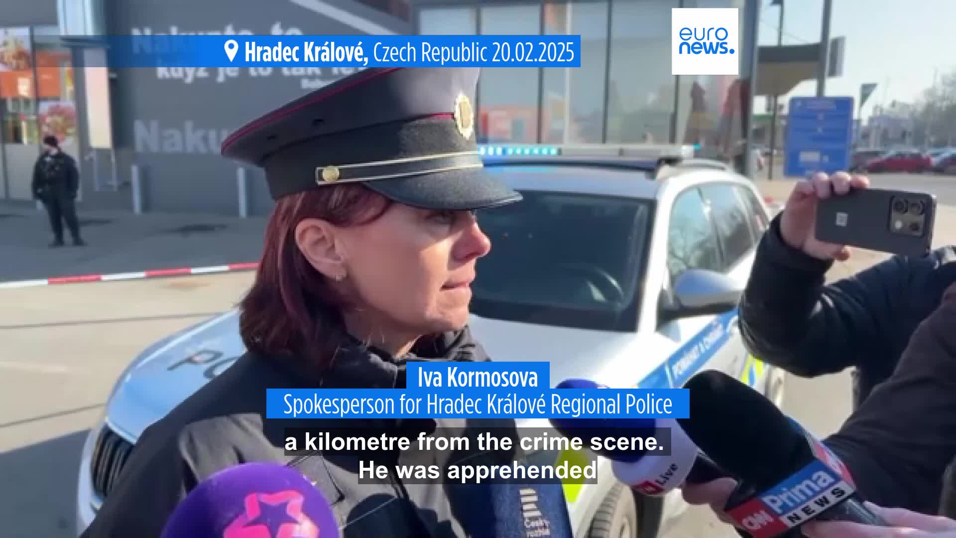 Two women killed in stabbing attack in Czech Republic