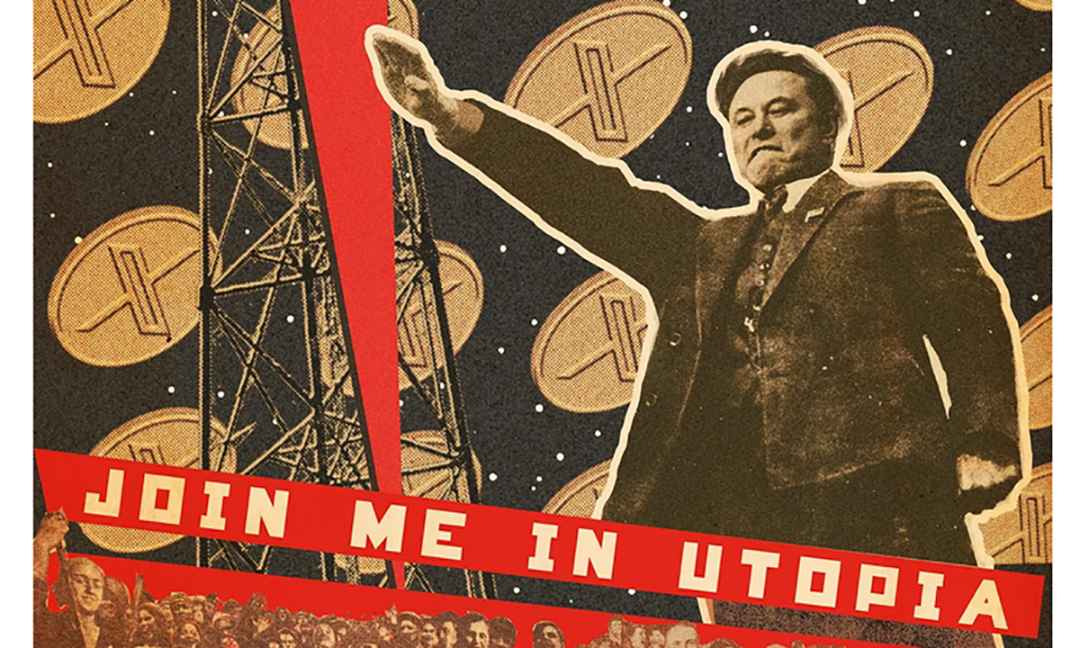 Propaganda posters for our new fascist oligarchy