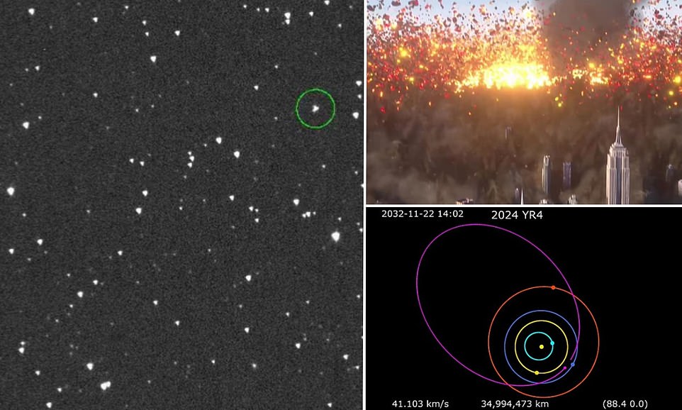 NASA updates chances of 'city-destroying' asteroid hitting Earth