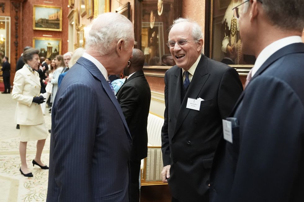 Princess Anne joins Queen Camilla and King Charles at Buckingham Palace ...