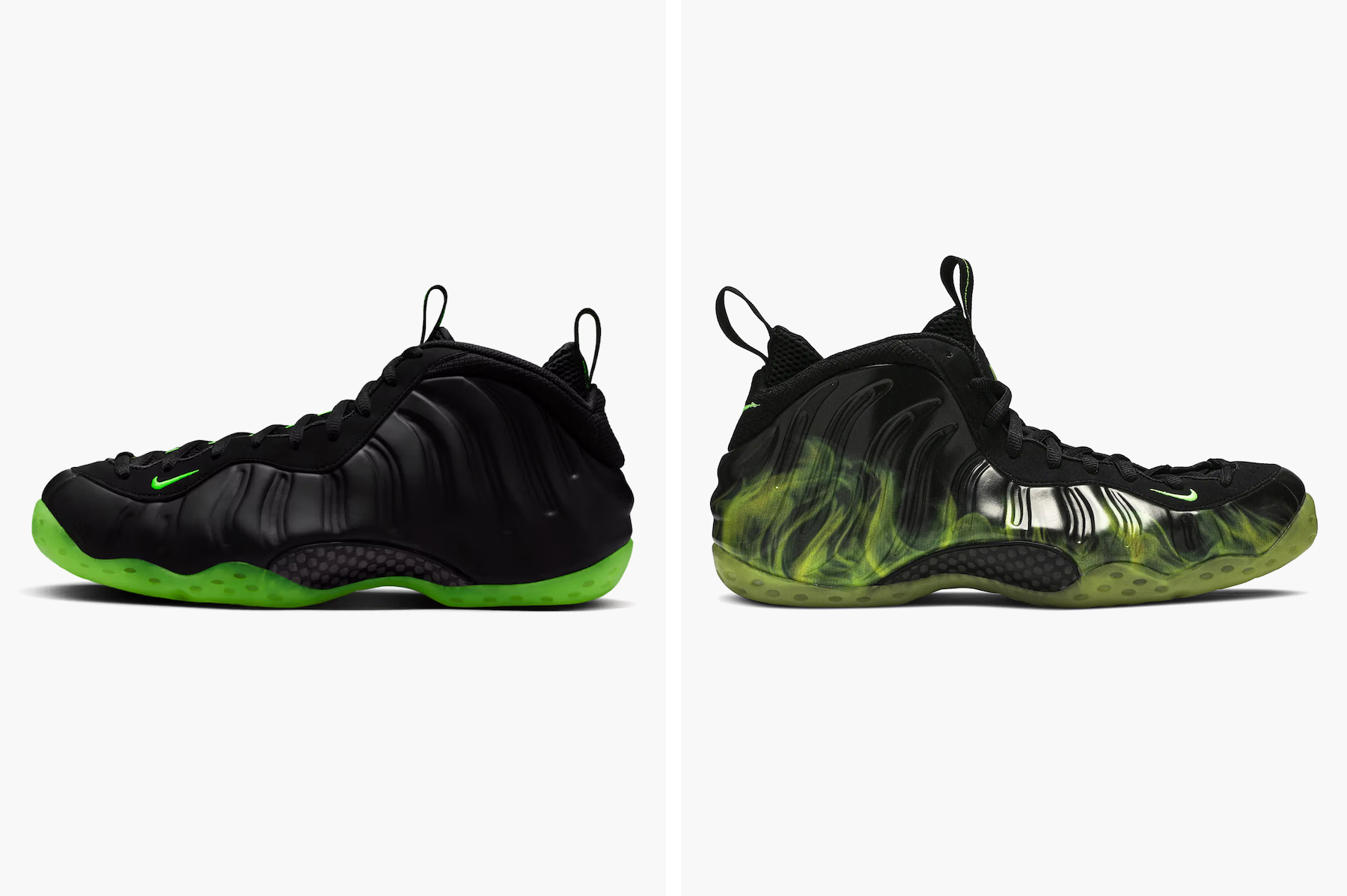 This Neon Green Nike Foamposite Is Drawing Comparisons to One of the ...