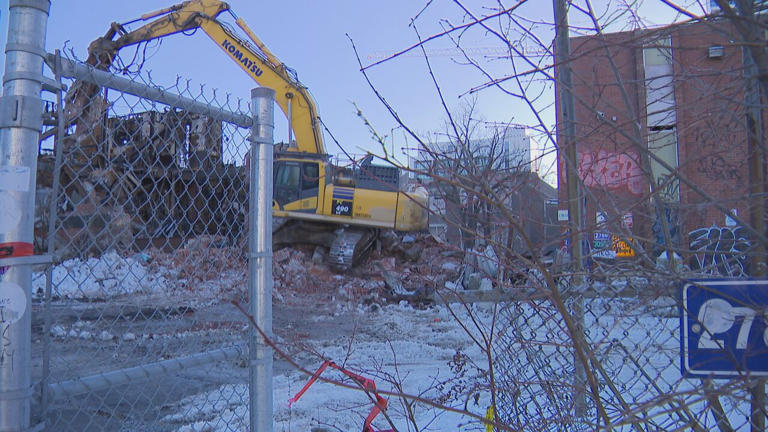 Future uncertain for 'totally destroyed' Bloomfield building