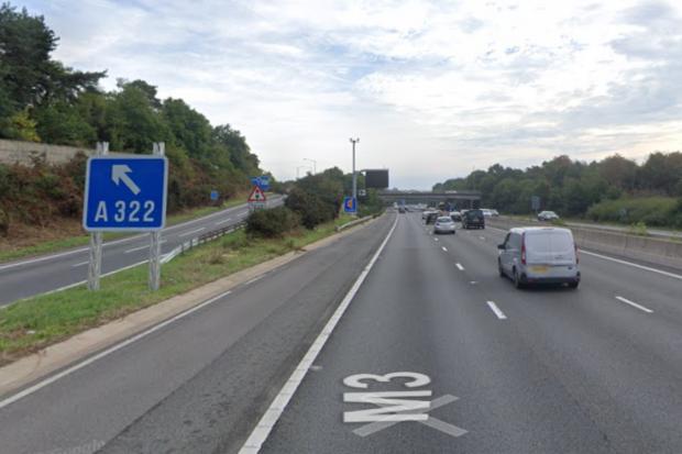 Weekend closure on M3 postponed by National Highways due to weather