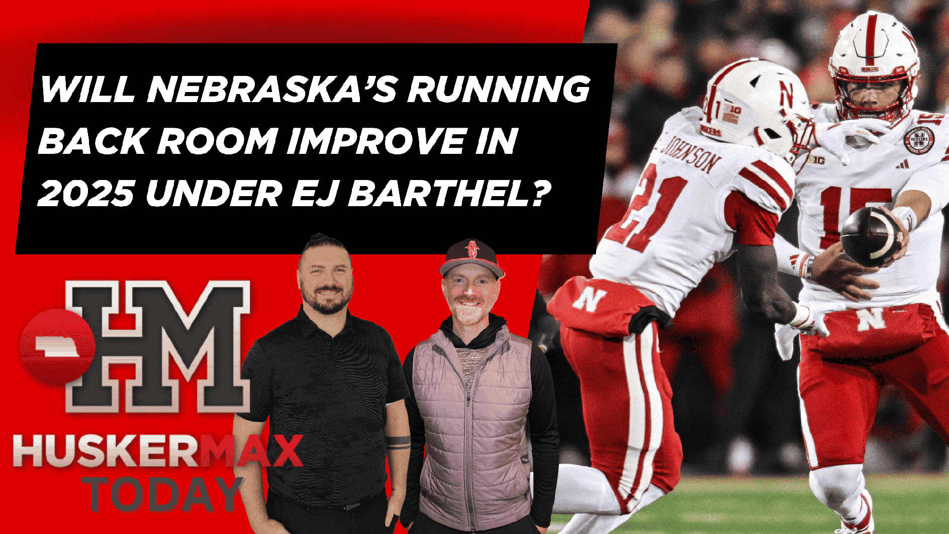Will Nebraska's Running Back Room Improve in 2025 Under EJ Barthel?