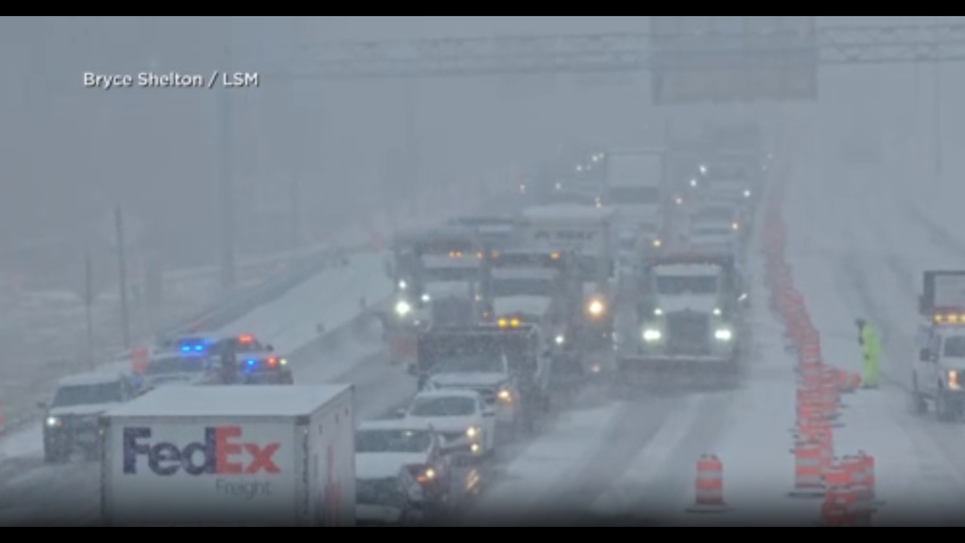 Winter storm shuts down roadways, cities in Virginia