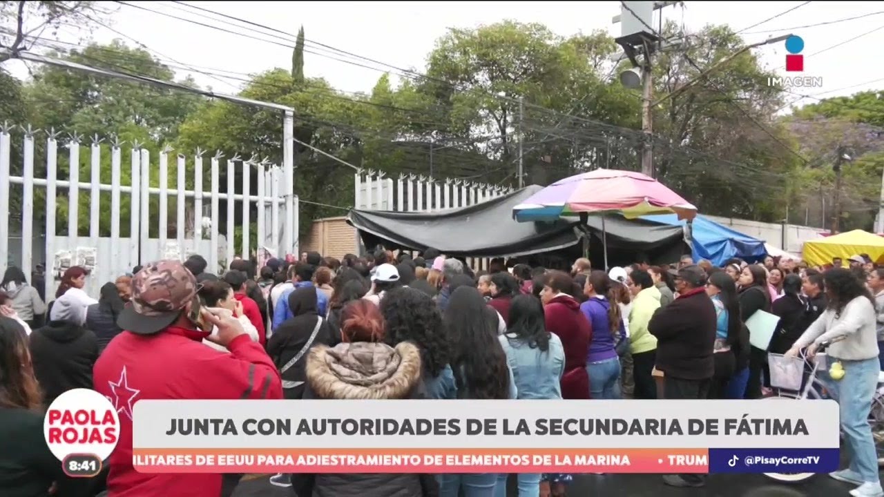 Realizan reunión en la secundaria donde Fátima fue agredida | DPC con ...