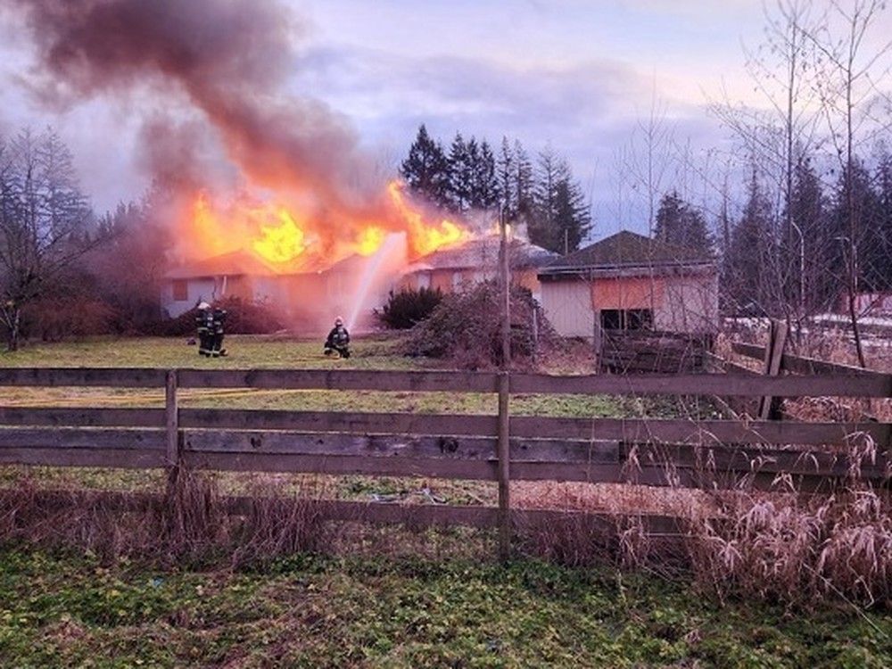 RCMP investigating two separate fires in Langley, Maple Ridge