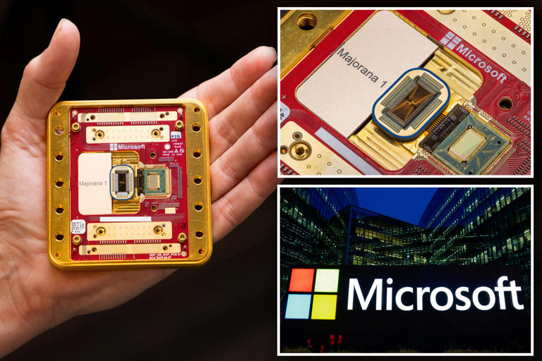 Microsoft says it created revolutionary Majorana 1 chip that uses new ...