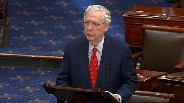 Watch: Sen. Mitch McConnell announces on Senate floor he's not running ...