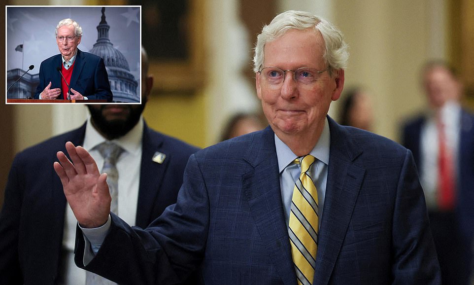 Mitch McConnell announces he won't run for reelection