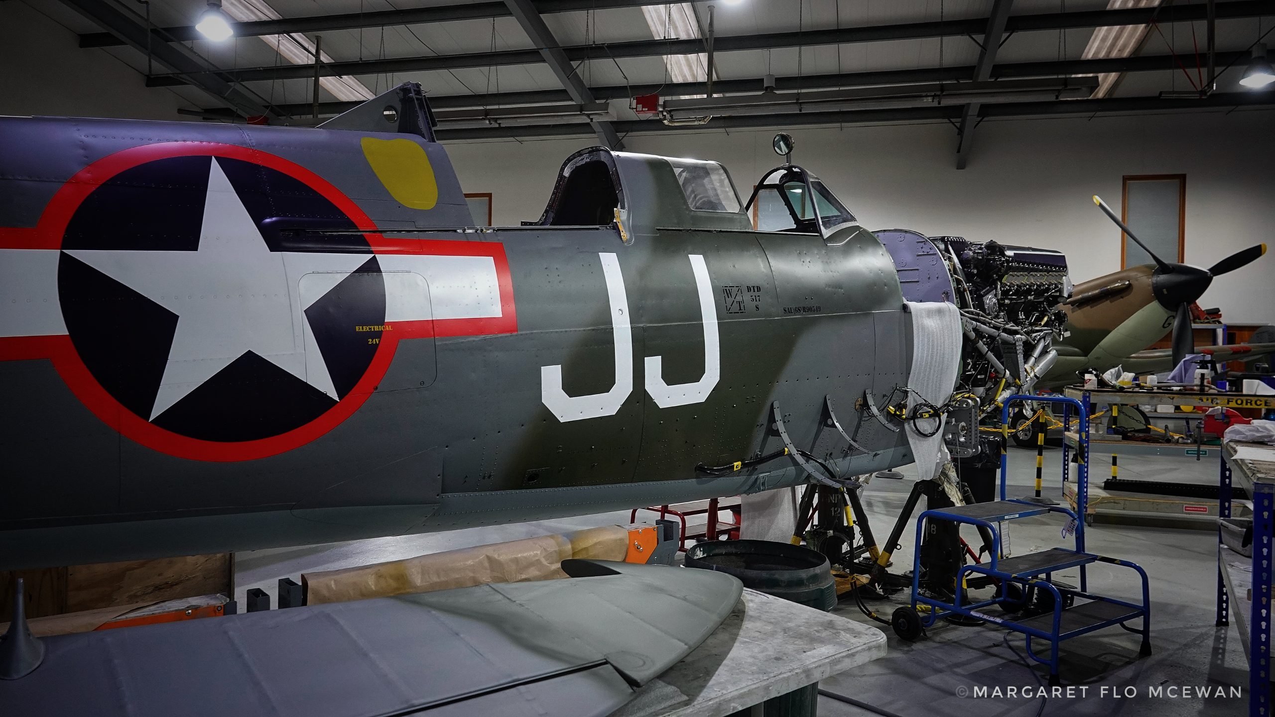 Two-Seat Spitfire MT818 to Fly in USAAF Colors for 2025