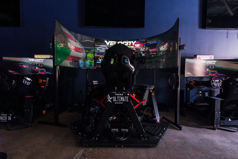 Houston's state-of-the-art racing simulator lounge sets opening date