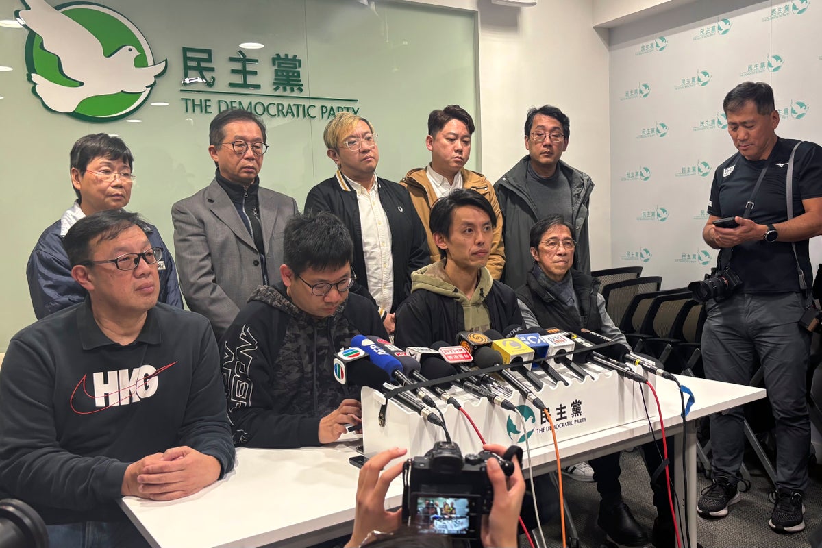 Hong Kong's largest pro-democracy party takes initial step toward ...