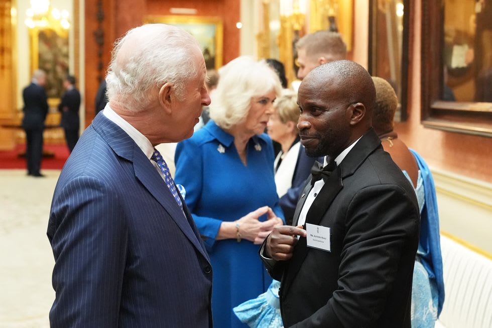 Princess Anne joins Queen Camilla and King Charles at Buckingham Palace ...
