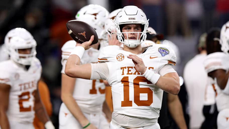 Texas depth chart: Longhorns starting lineup after Arch Manning ...
