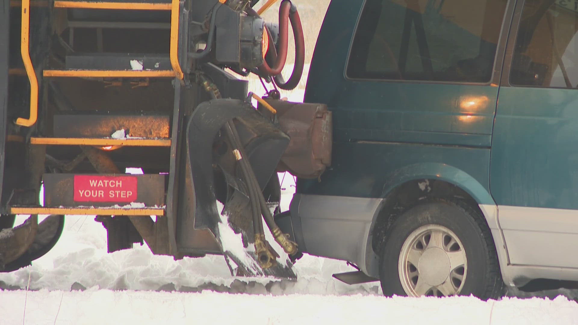 Two hospitalized with minor injuries following train vs car crash in ...