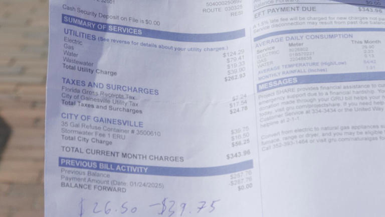 GRU mistakenly overbills Gainesville residents: ‘It was a complete ...