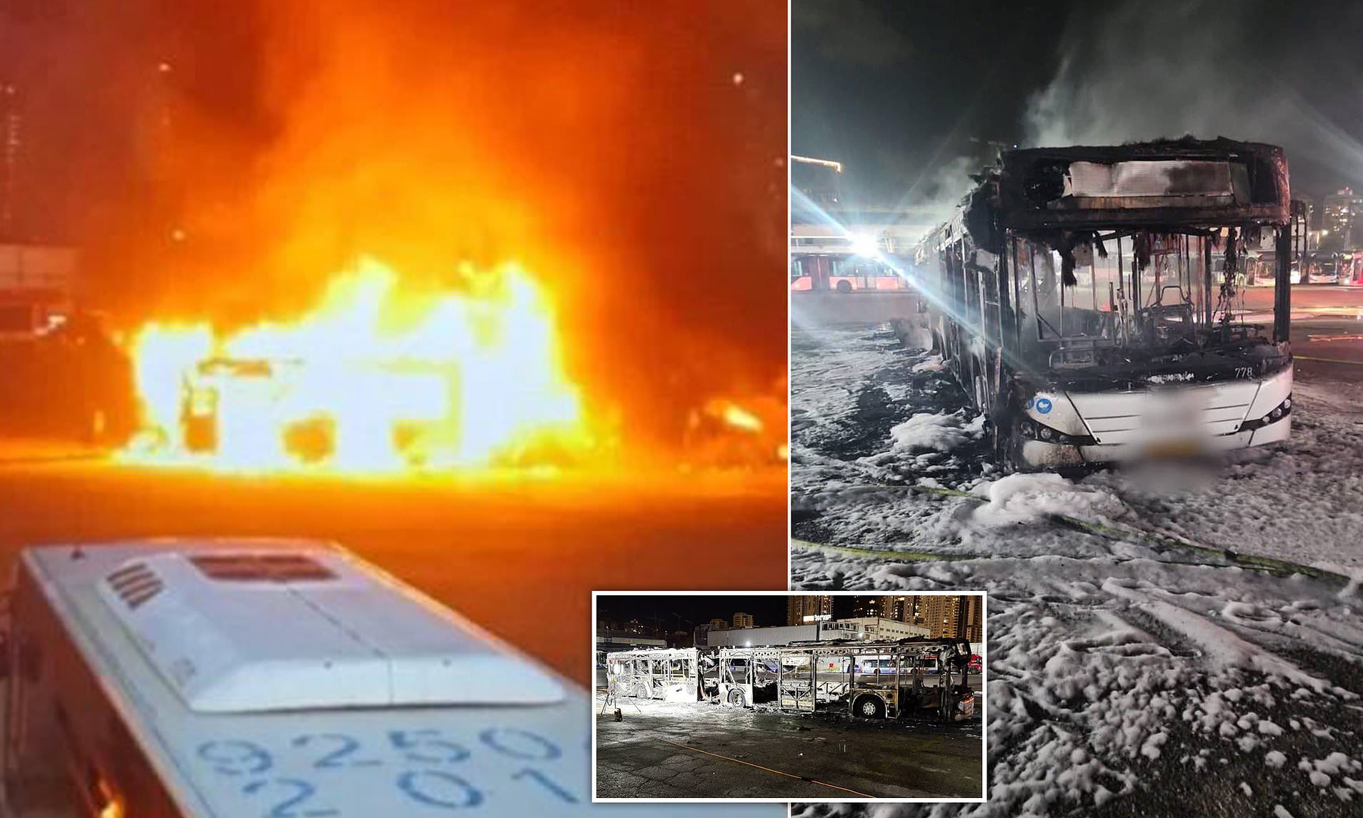 'Multiple' buses explode in 'suspected terror attack' in Israel