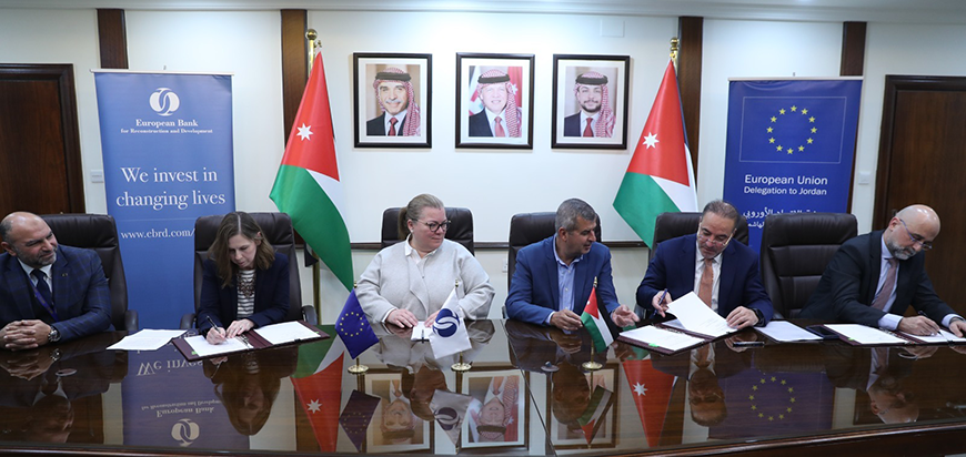 Jordan secures $56.5m loan with EBRD for power transmission, renewable energy projects