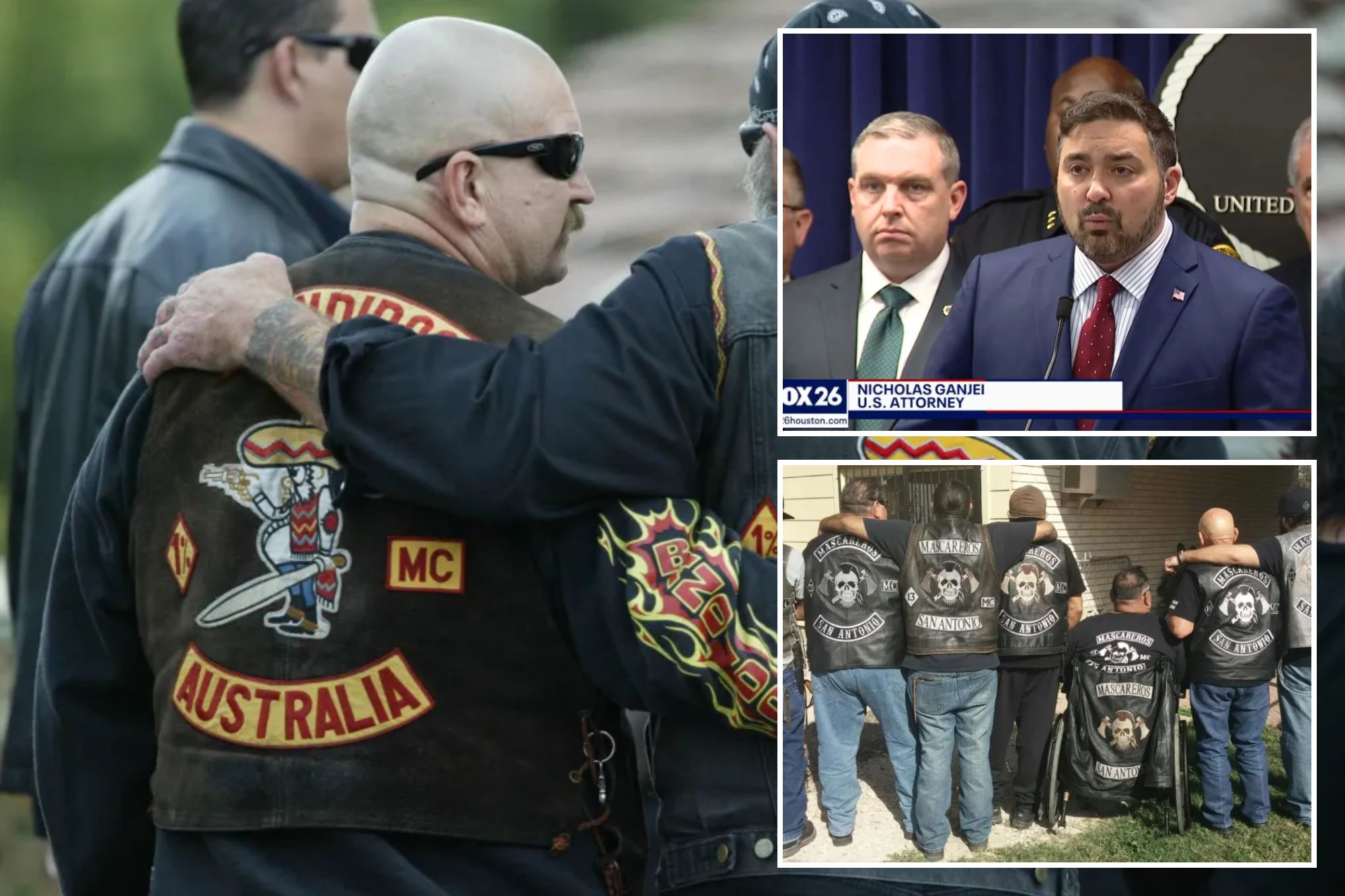 Feds take down murderous Bandidos biker gang in major RICO sweep after ...