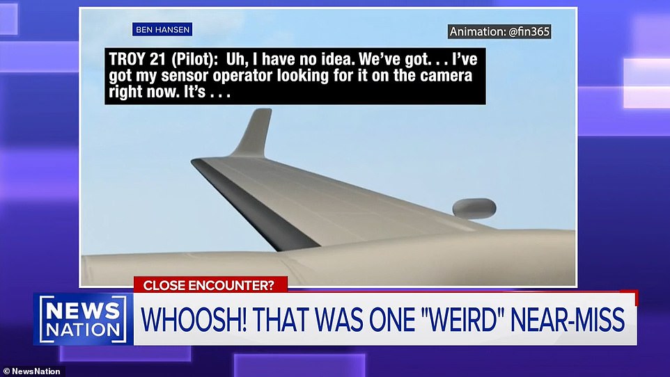 US Air Force pilot shares encounter with UFO during secret mission