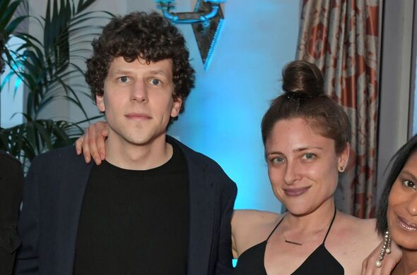 Who is Jesse Eisenberg's wife, Anna Strout?