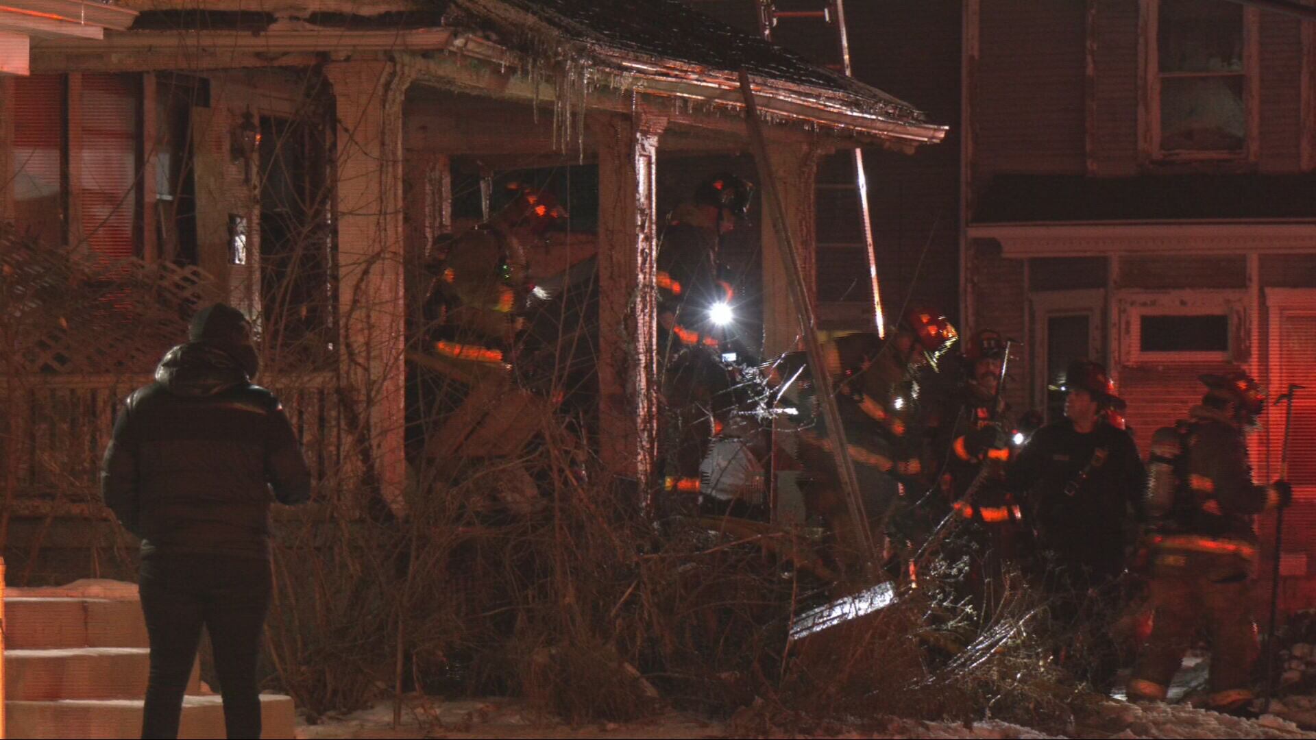 ‘Let’s go, let’s go;’ Scary moments for family, firefighters during ...