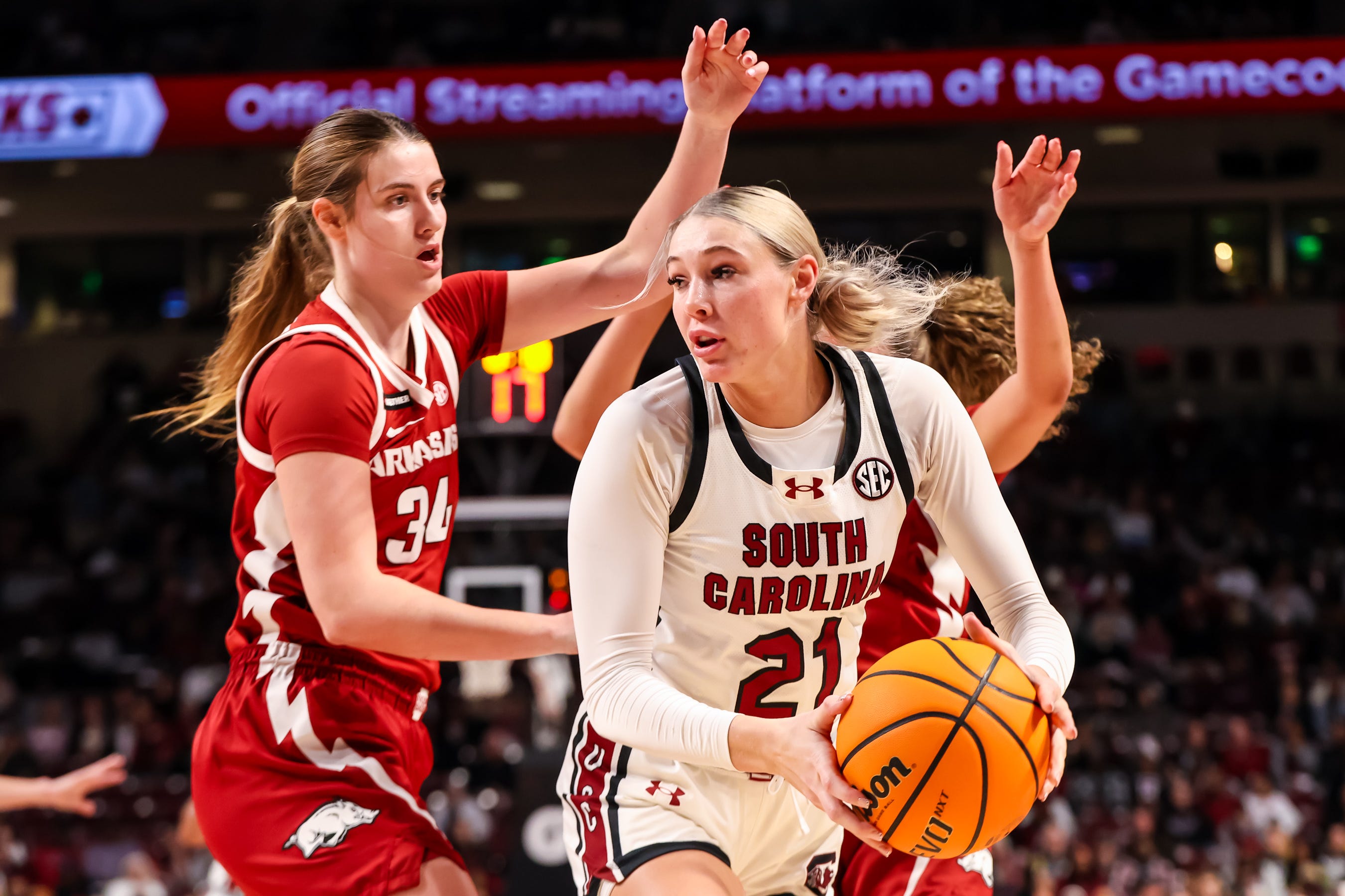 What Dawn Staley said about Chloe Kitts' triple-double in South ...