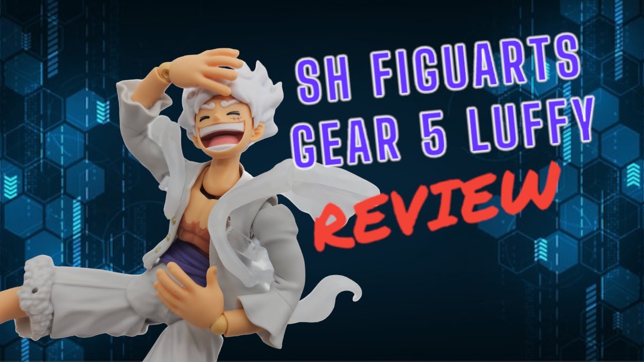 New One Piece S.H. Figuarts Gear 5 Luffy Action Figure Review. Best ...